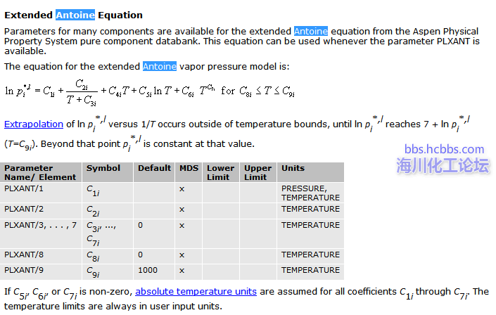 Aspen plus数据回归Data Regression一些疑问我做了一个饱和蒸汽压计算方程（Antoine方程）参数回归，发现一些有趣的 ...